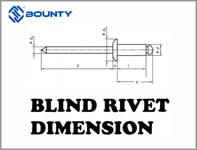 Blind Rivets Dimension - WUXI MAYSHEE DEVELOPING COMPANY LTD.