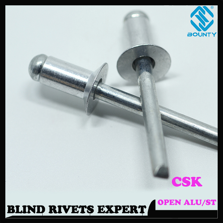 COUNTERSUNK HEAD ALUMINUM/STEEL BLIND RIVETS - Buy COUNTERSUNK HEAD ...